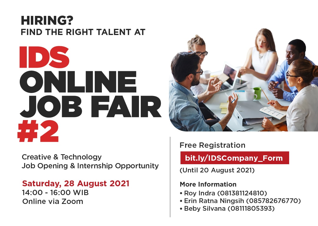 Hiring? Find The Right Talent At IDS Online Job Fair #2