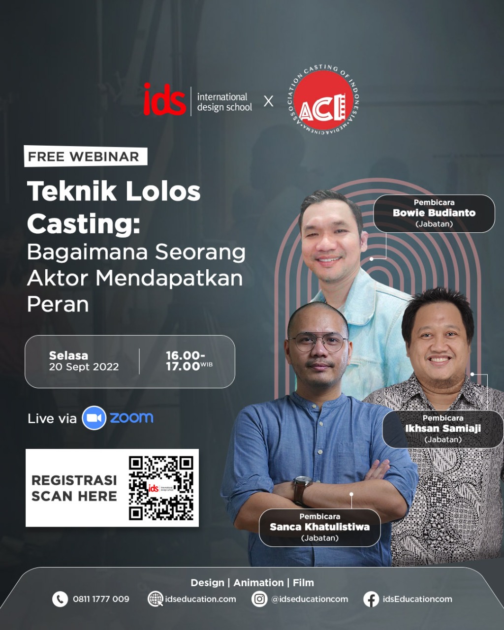 Teknik Lolos Casting: Bagaimana Seorang Aktor Mendapatkan Peran - IDS | BTEC