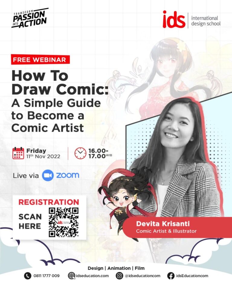 Webinar - How to Draw Comic a Simple Guide to Become Comic Artist
