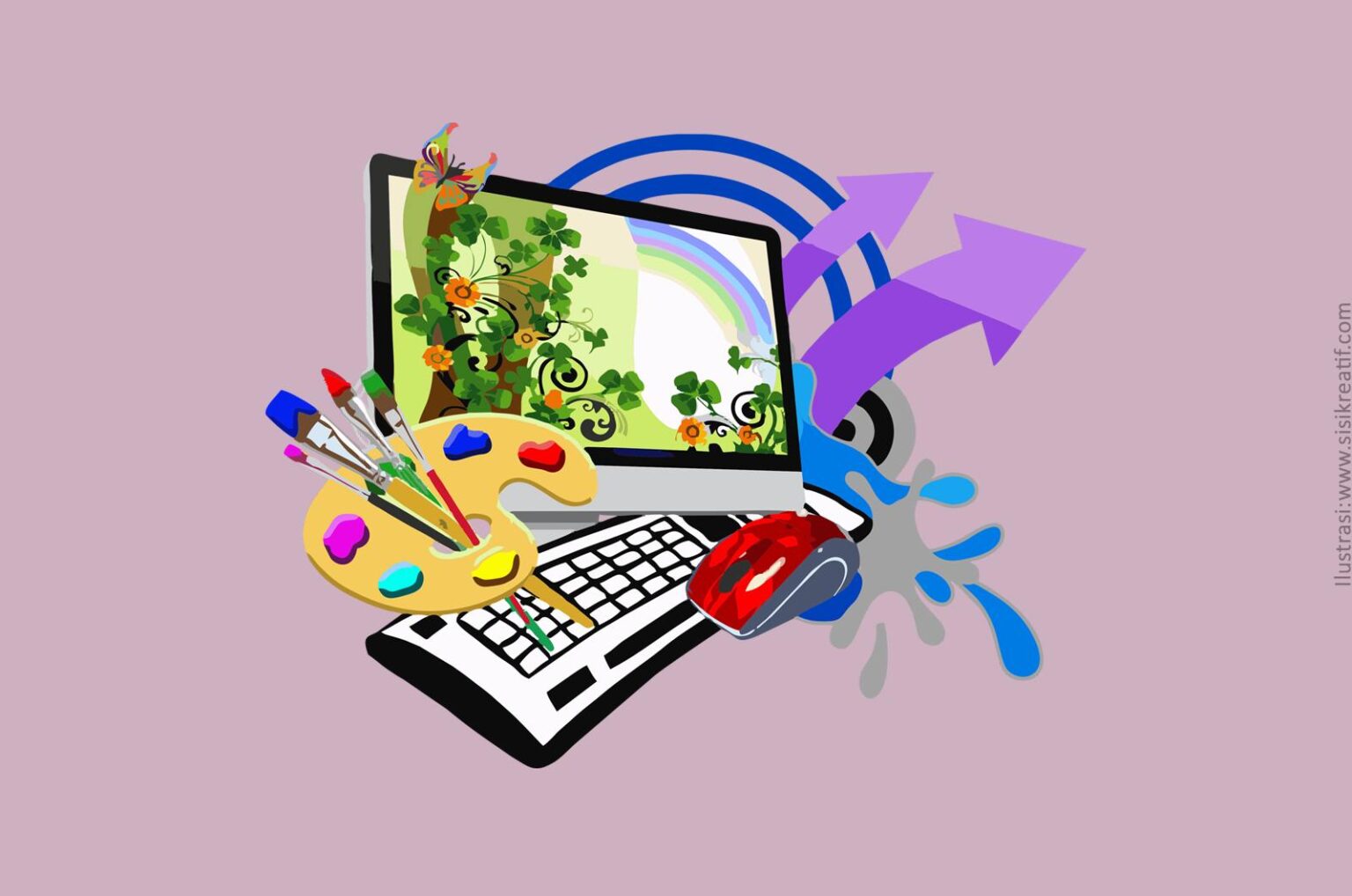 Mengenal Ilustrasi pada Desain Grafis - IDS | BTEC