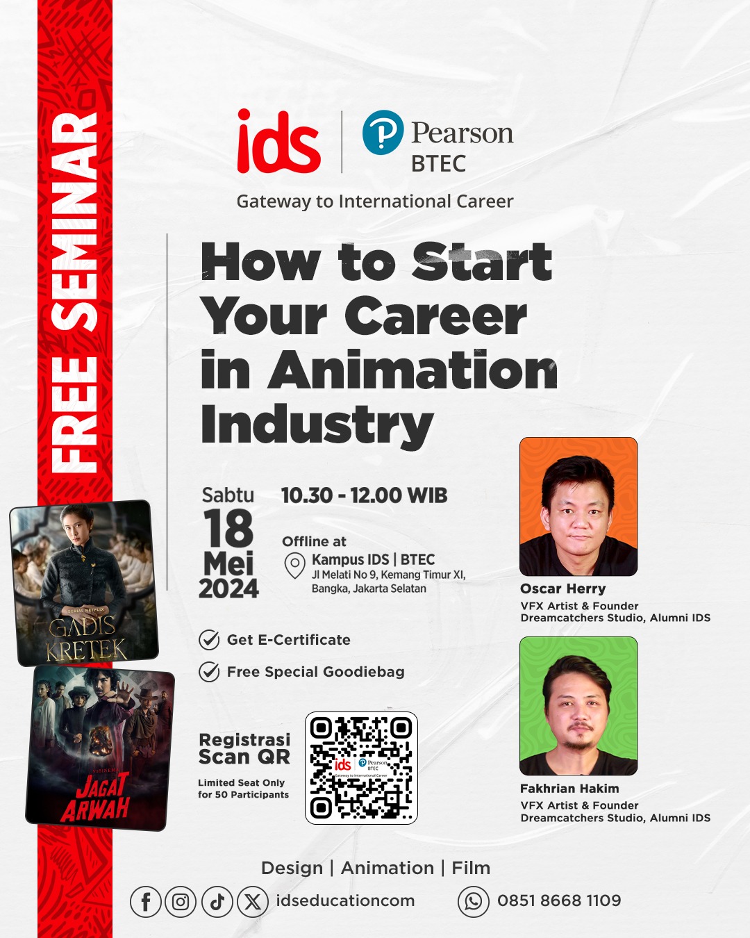 Free Seminar: How to Start Your Career in Animation Industry