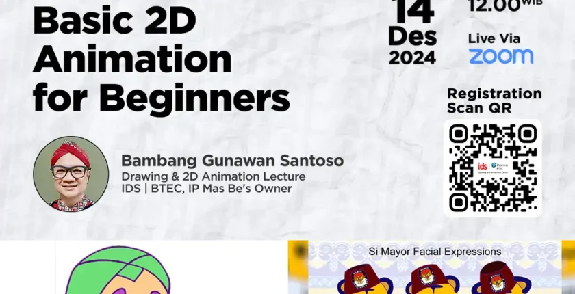 Free Webinar: Basic 2D Animation for Beginners - IDS | BTEC